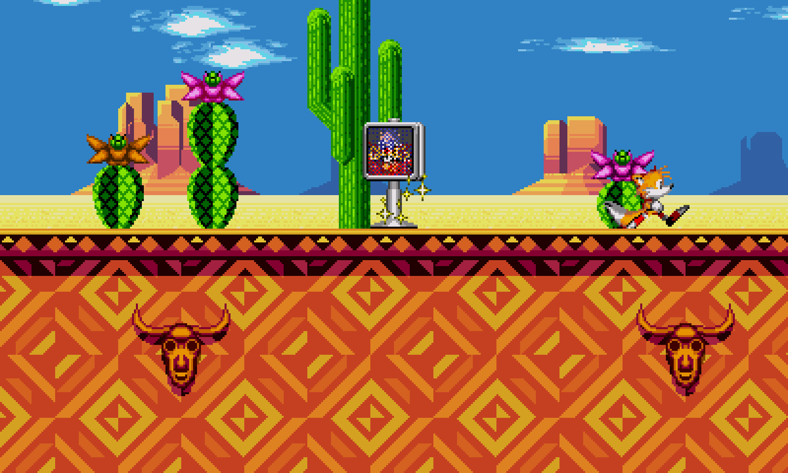 Proper Restoration of Desert Dazzle Zone Mod for Sonic CD (2011) | SCD Mods