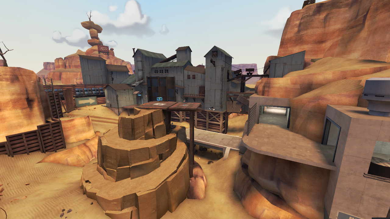 ctf_badlands Mod for Team Fortress 2 Classified | TF2Classic Mods