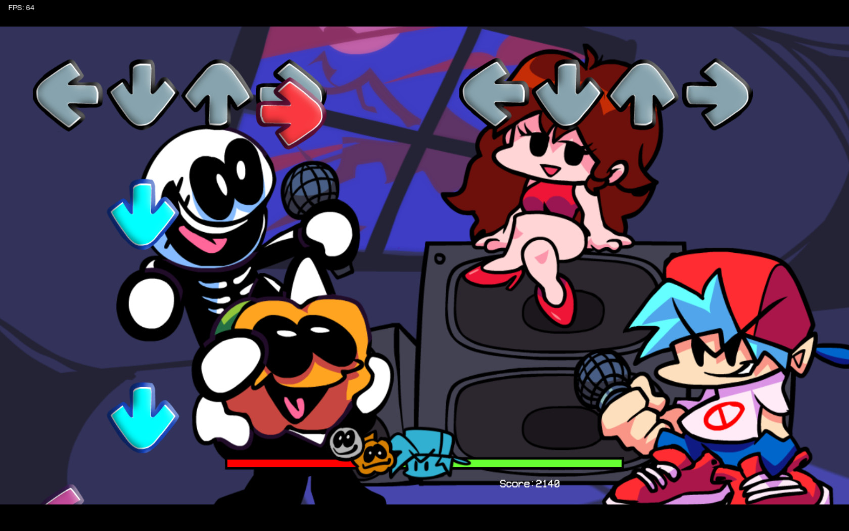 Emboss Arrows Mod for Friday Night Funkin' | FNF Mods