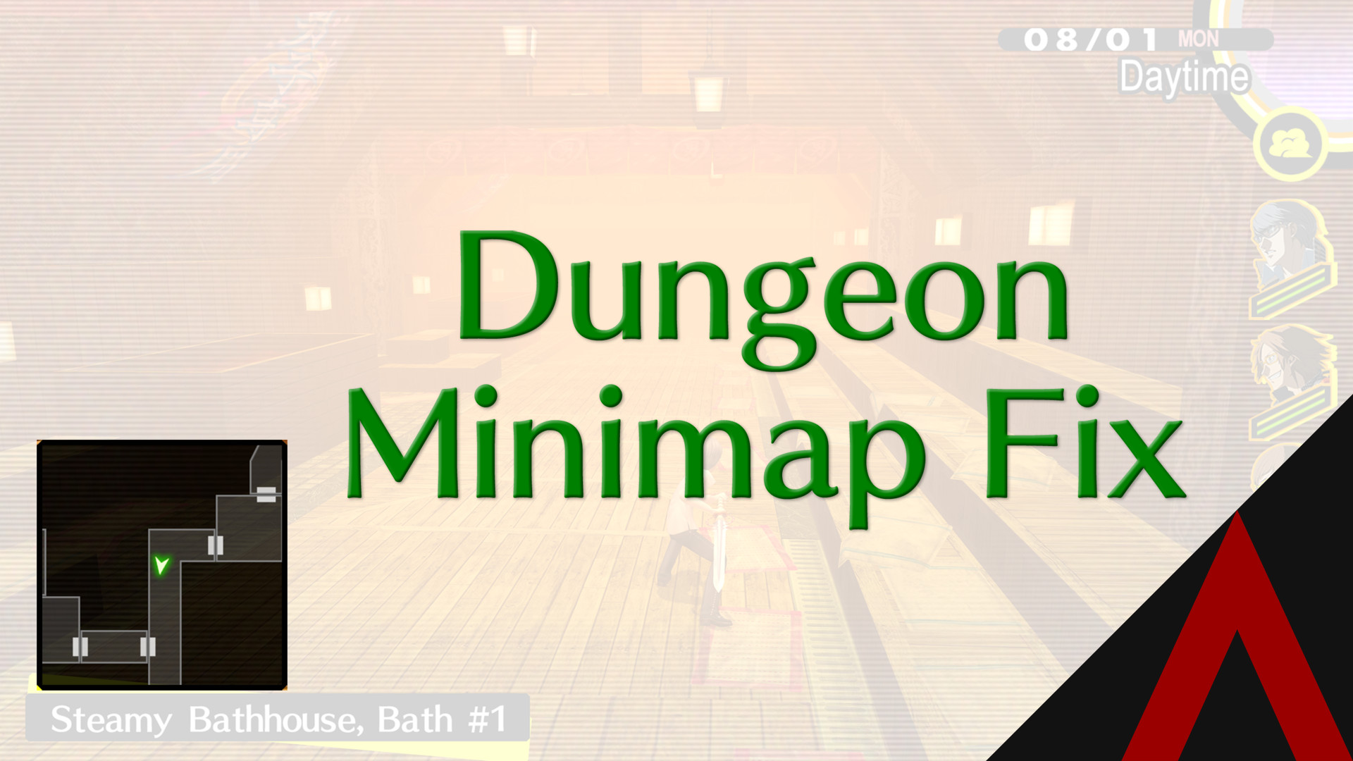 Dungeon Minimap Fix [Persona 4 Golden (PC)] [Mods]
