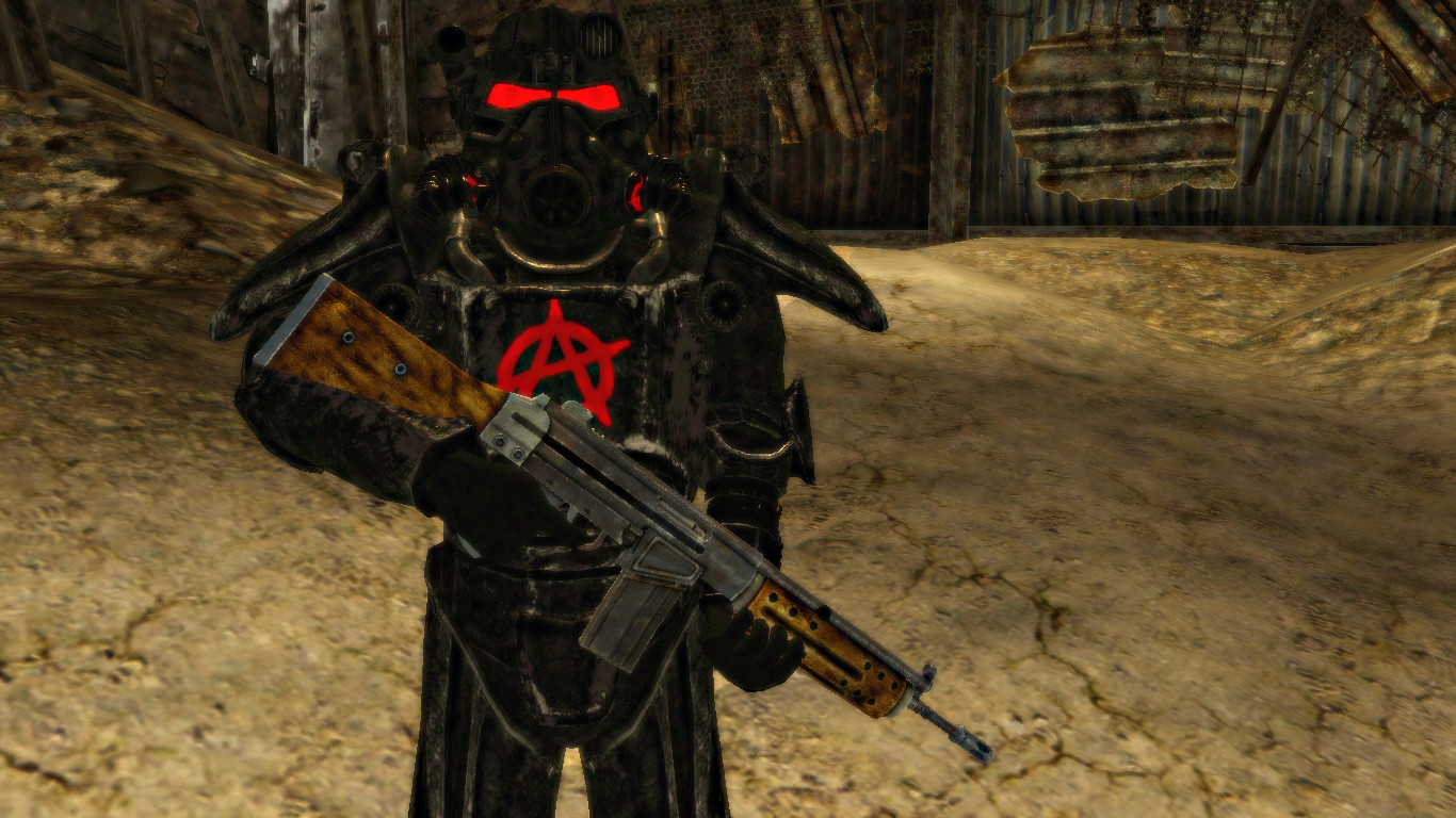 T45d Outcast Power Armor - Black [Fallout 3] [Mods]