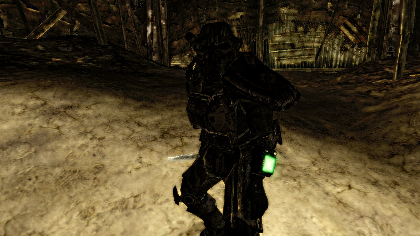 T45d Outcast Power Armor - Black [Fallout 3] [Mods]