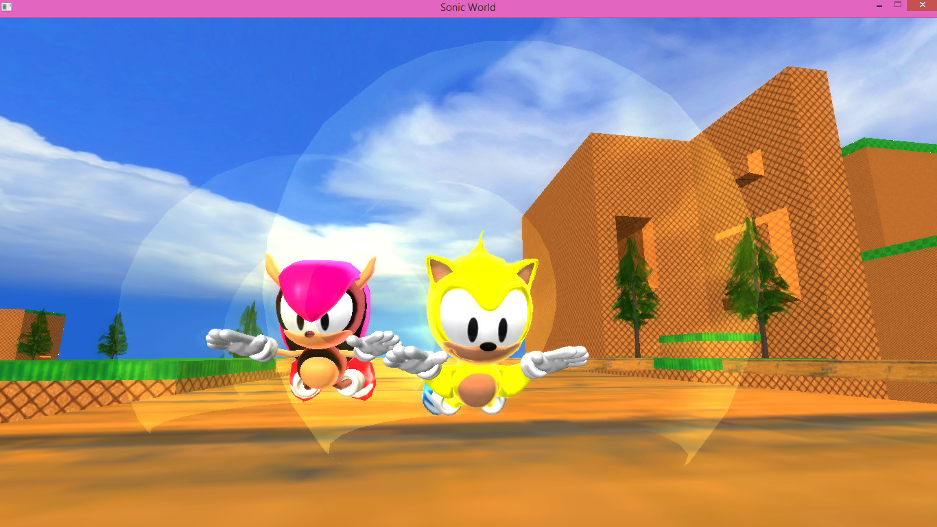Classic Mighty and Ray Mod for Sonic World | SW Mods