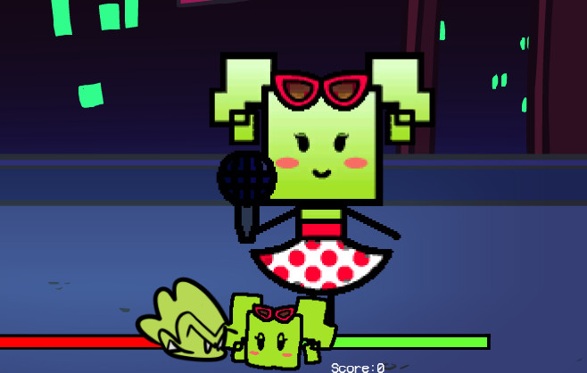 Mimi skin for Boyfriend [Friday Night Funkin'] [Mods]