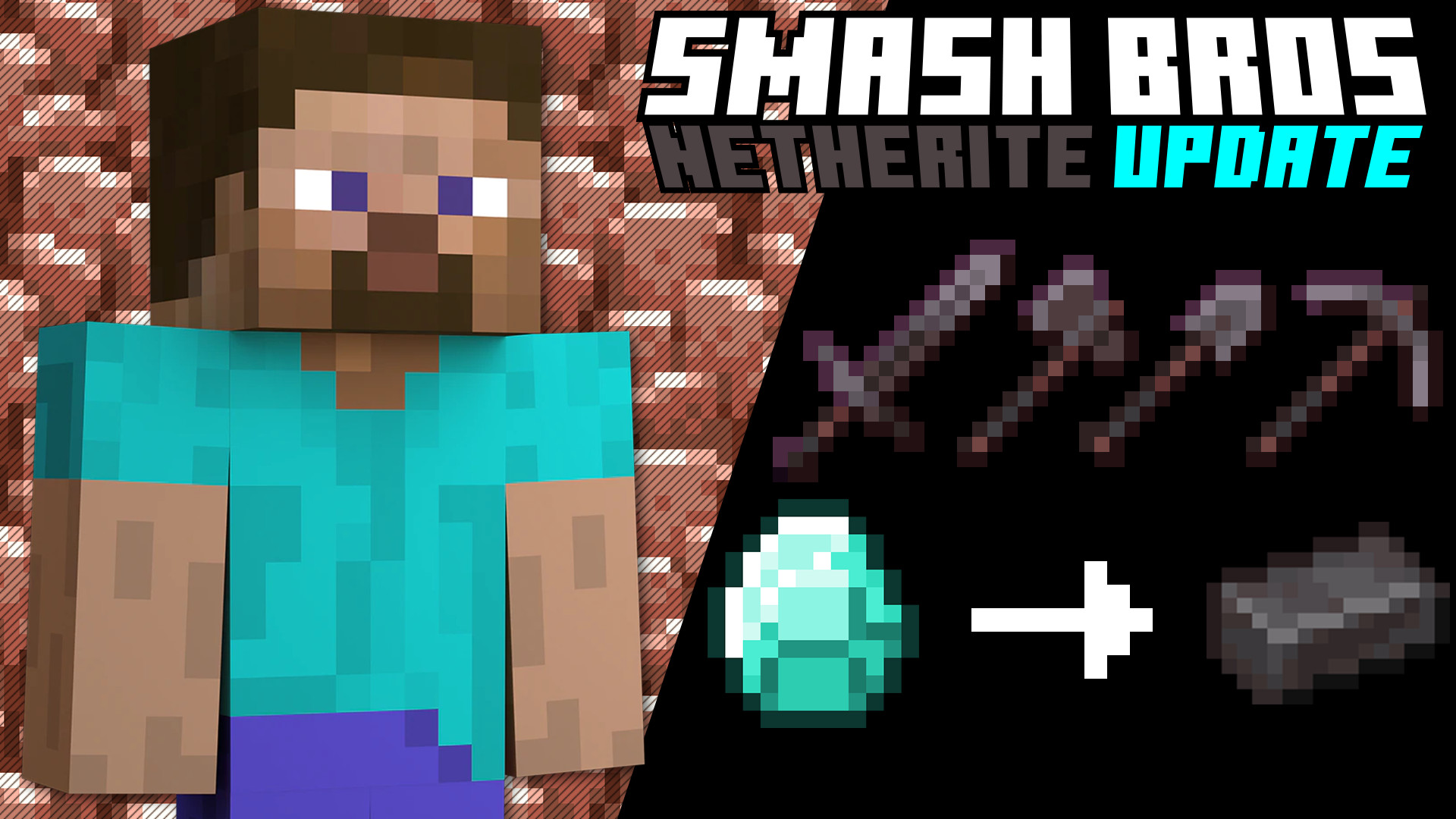 Netherite Over Diamond + (Smithing Table) Mod for Super Smash Bros ...
