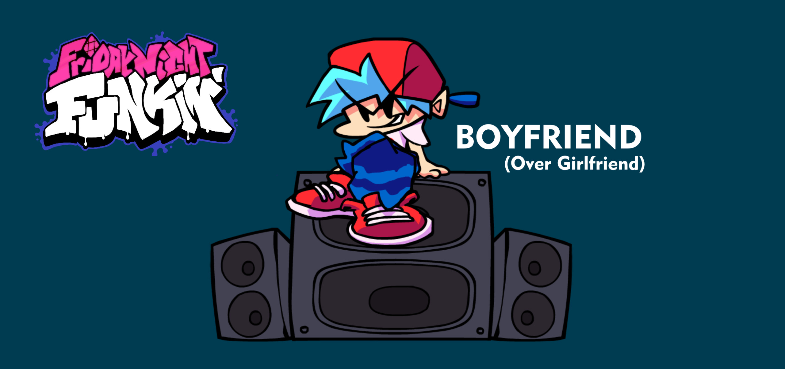 Boyfriend (Over Girlfriend) Mod for Friday Night Funkin' | FNF Mods