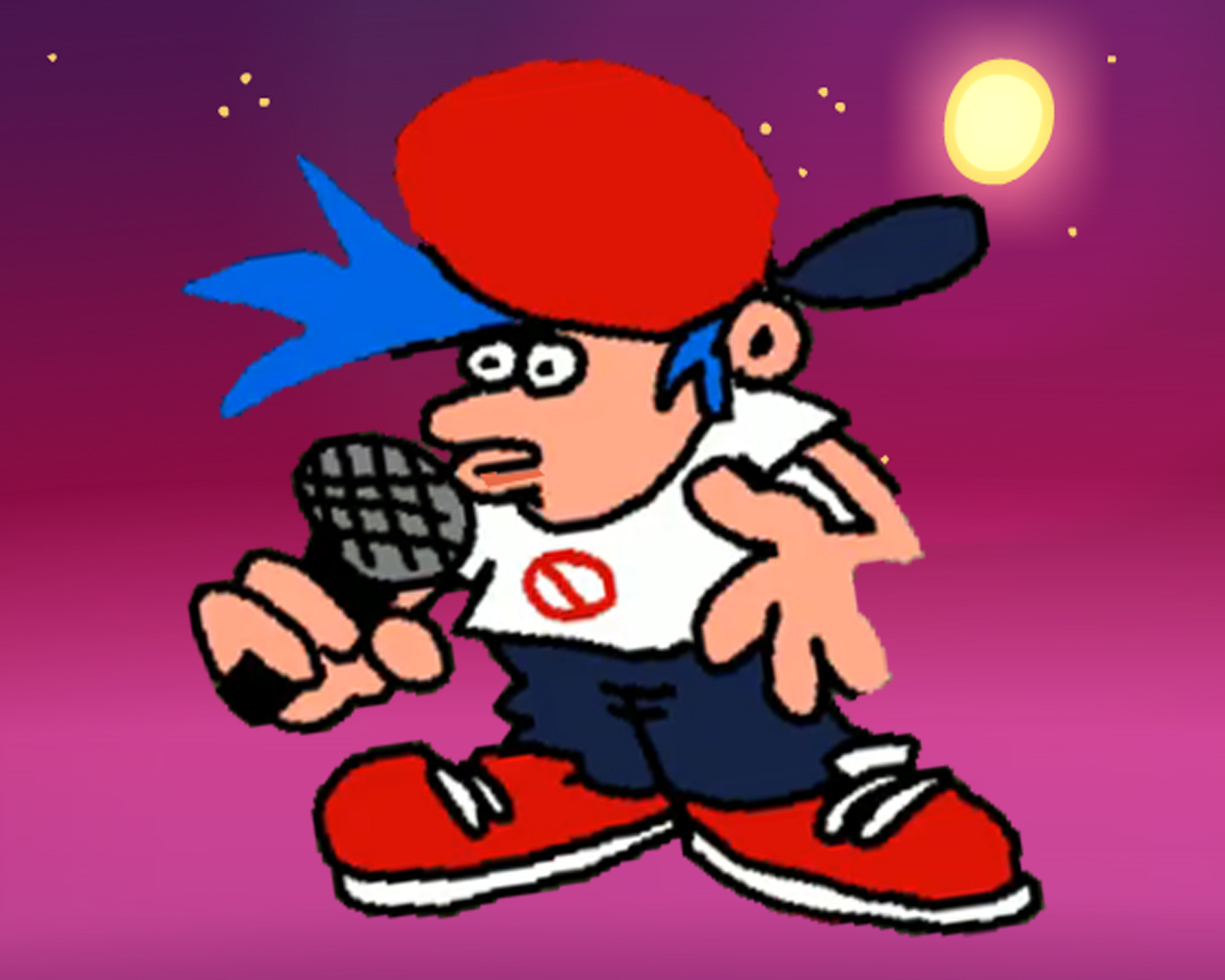 Boyfriend, but he looks a bit weird... Mod for Friday Night Funkin ...