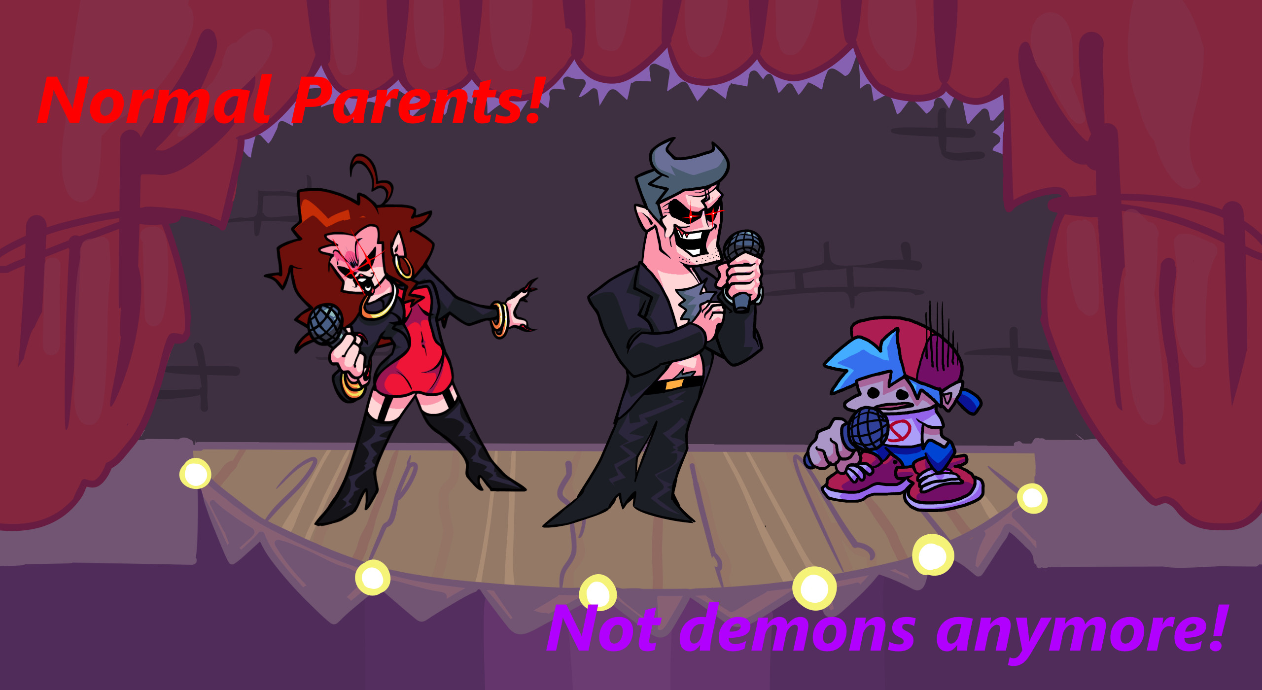 Normal Parents! Mod for Friday Night Funkin' | FNF Mods