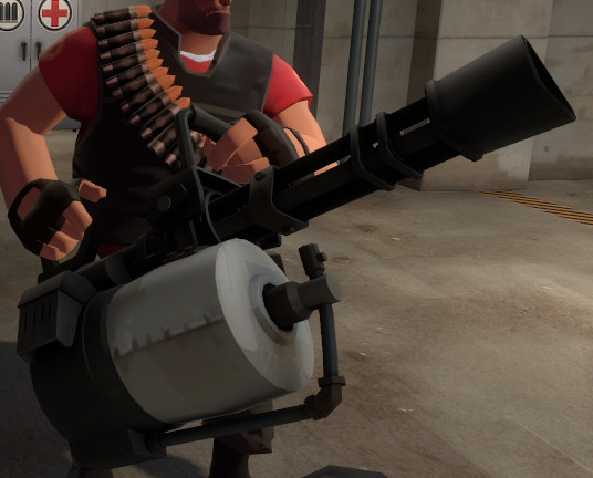 Tri Barrel Minigun [Team Fortress 2] [Mods]