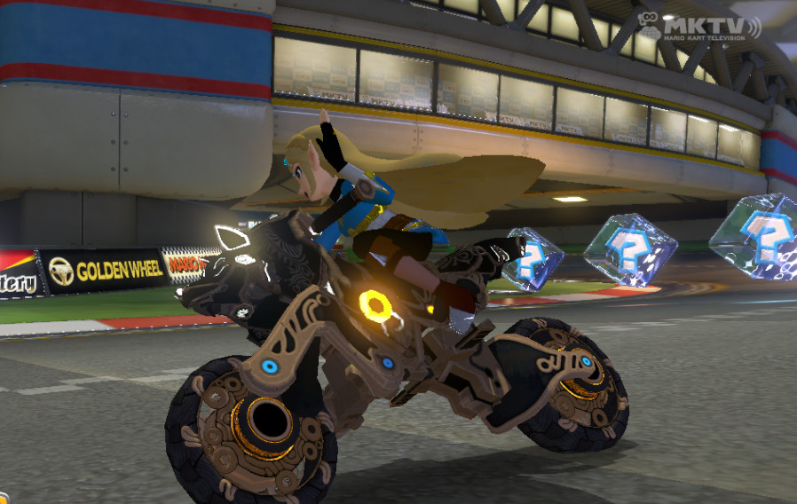 Legendary Master-Cycle (code: WOLF) [Mario Kart 8] [Mods]