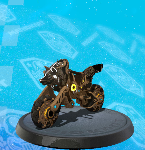 Legendary Master-Cycle (code: WOLF) [Mario Kart 8] [Mods]