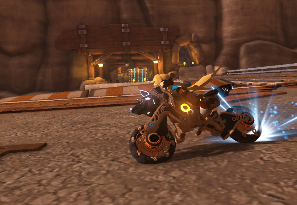 Legendary Master-Cycle (code: WOLF) [Mario Kart 8] [Mods]