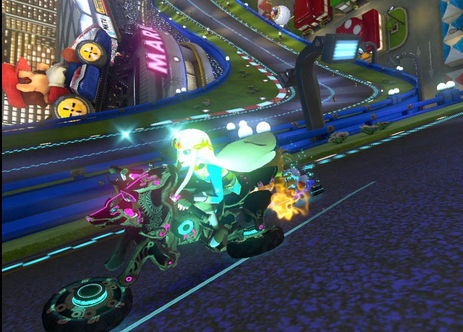 Legendary Master-Cycle (code: WOLF) [Mario Kart 8] [Mods]