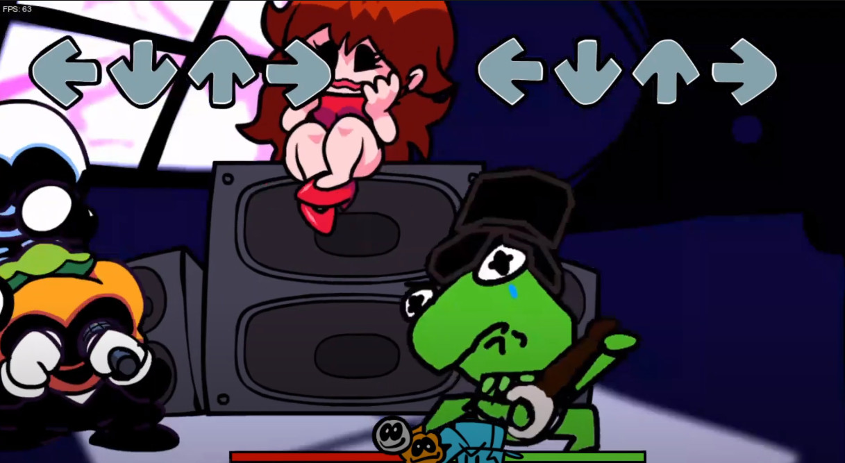 Kermit in FNF Mod for Friday Night Funkin' | FNF Mods