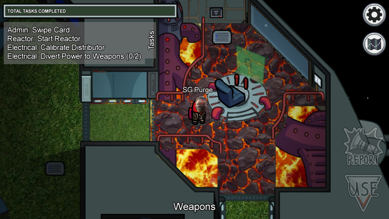 Map i made for a friend [Among Us] [Mods]