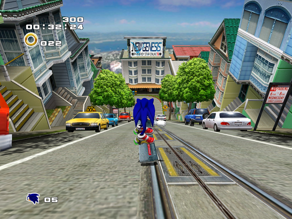 PSO2:NGS Signboards Mod for Sonic Adventure 2 | SA2 Mods