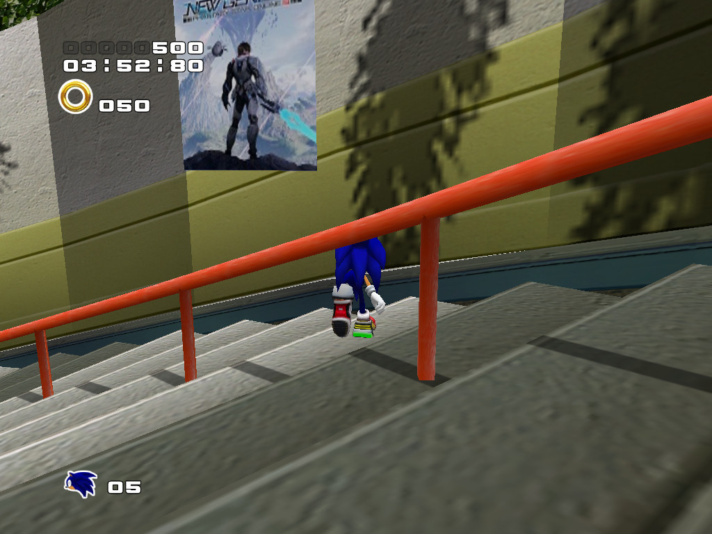 PSO2:NGS Signboards Mod for Sonic Adventure 2 | SA2 Mods