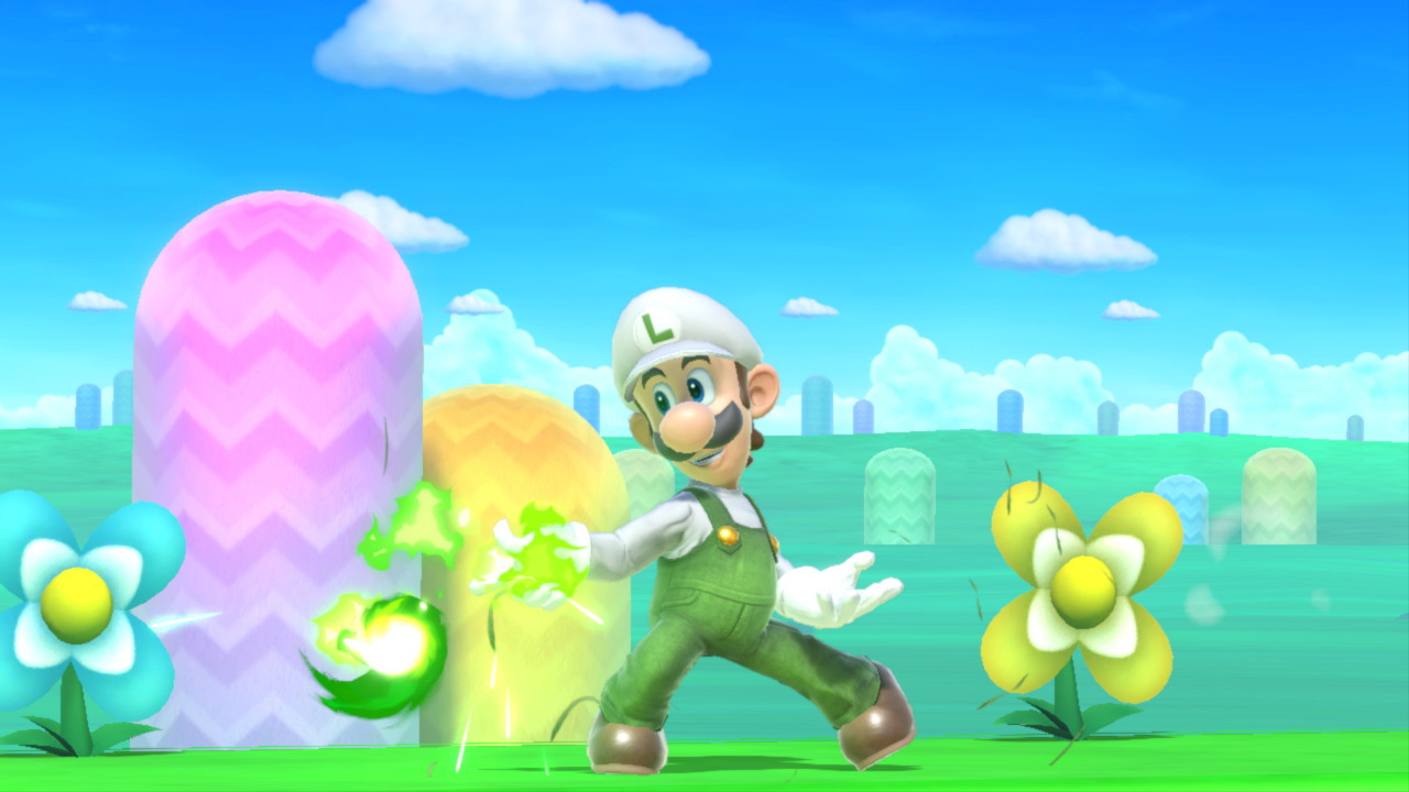 Better Color for Luigi Fire Mod for Super Smash Bros. Ultimate | SSBU Mods