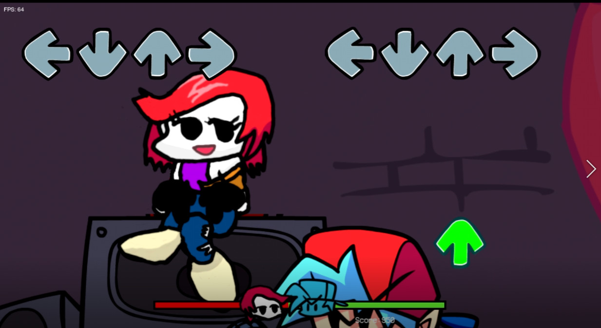 Ellie Rose as GF [Friday Night Funkin'] [Mods]