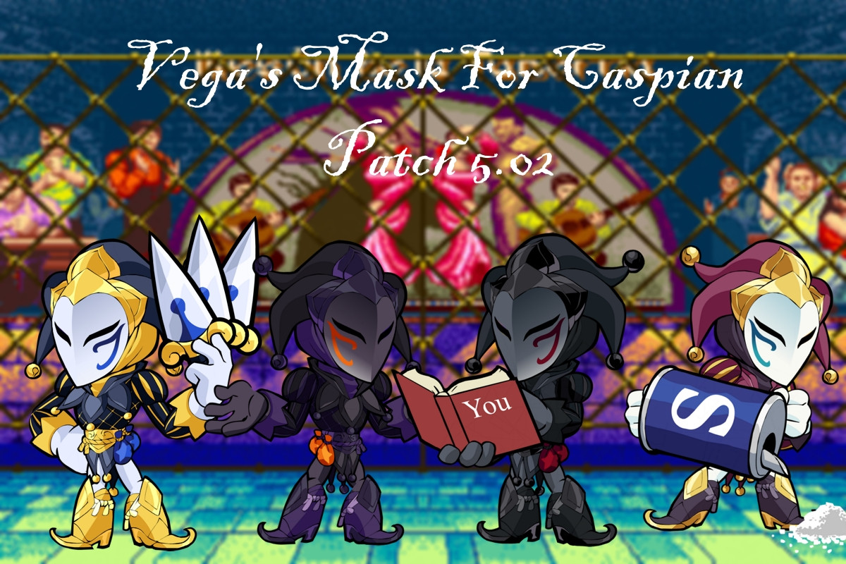 Caspian Vega Mask for Patch 5.04 [Brawlhalla] [Mods]