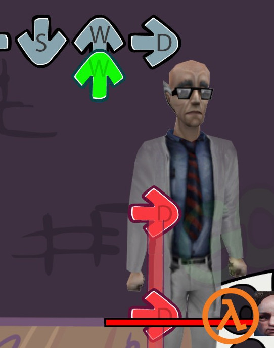 Half Life Scientist Mod for Friday Night Funkin' | FNF Mods