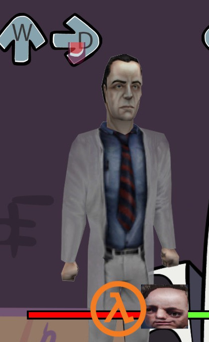 Half Life Scientist Mod for Friday Night Funkin' | FNF Mods