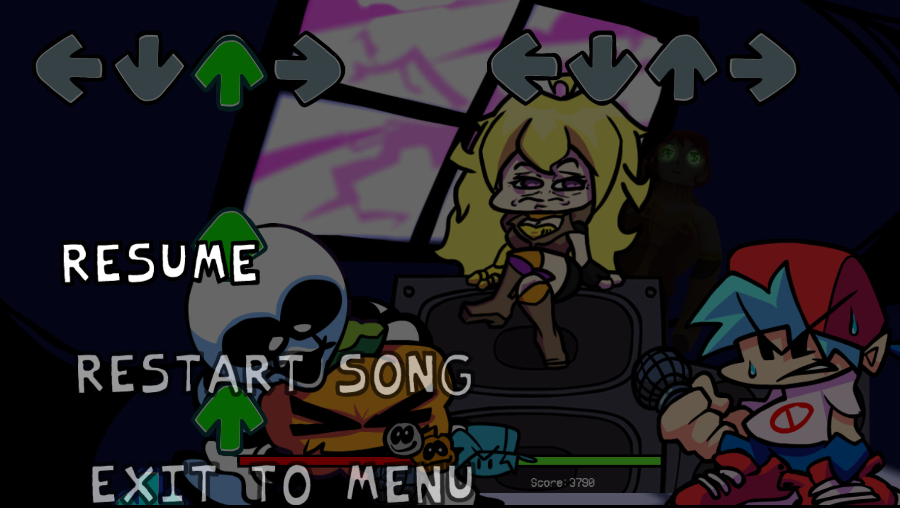 Yang Xiao Long Mod for Friday Night Funkin' | FNF Mods