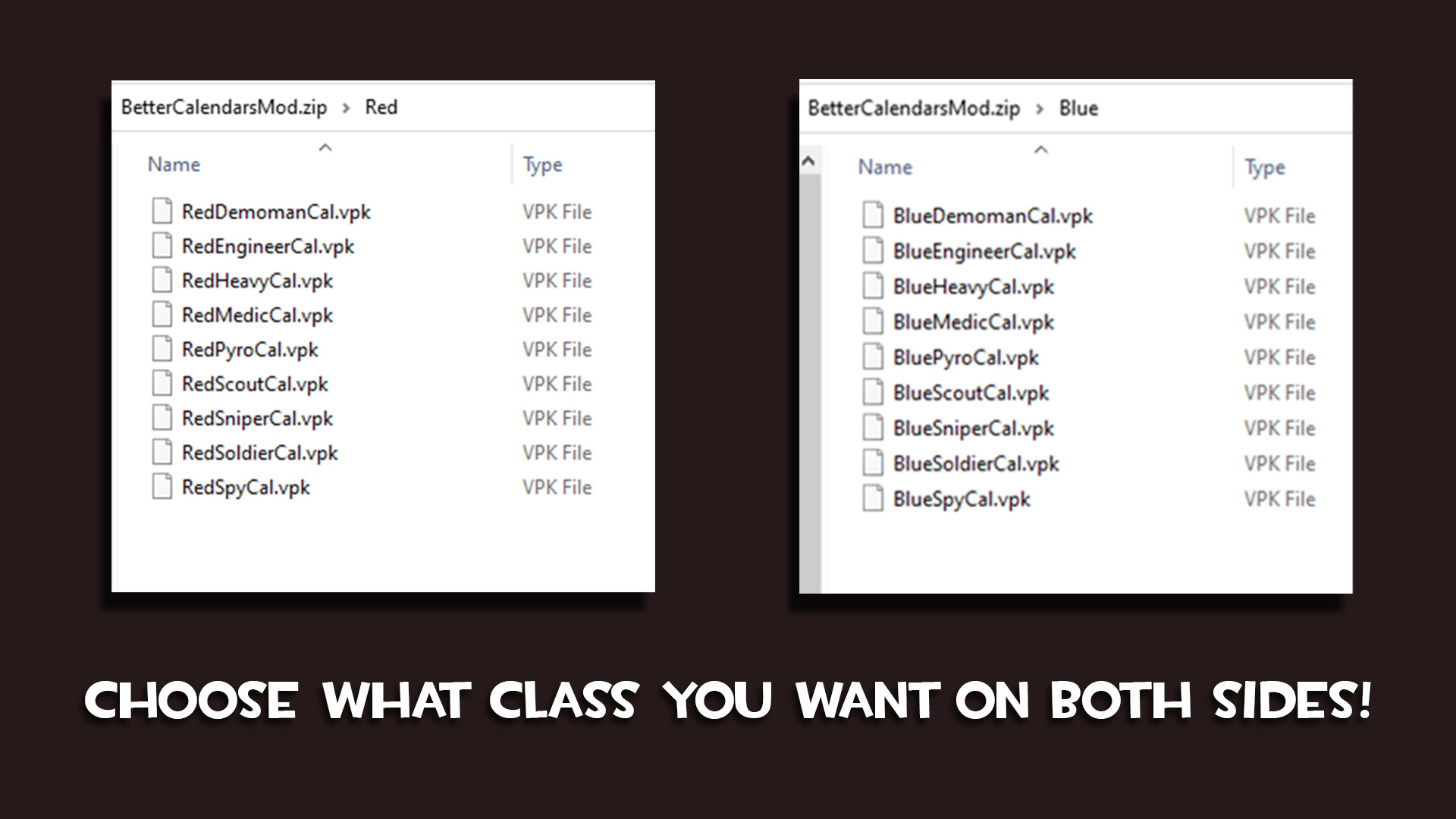Better Calendars Mod for Team Fortress 2 | TF2 Mods