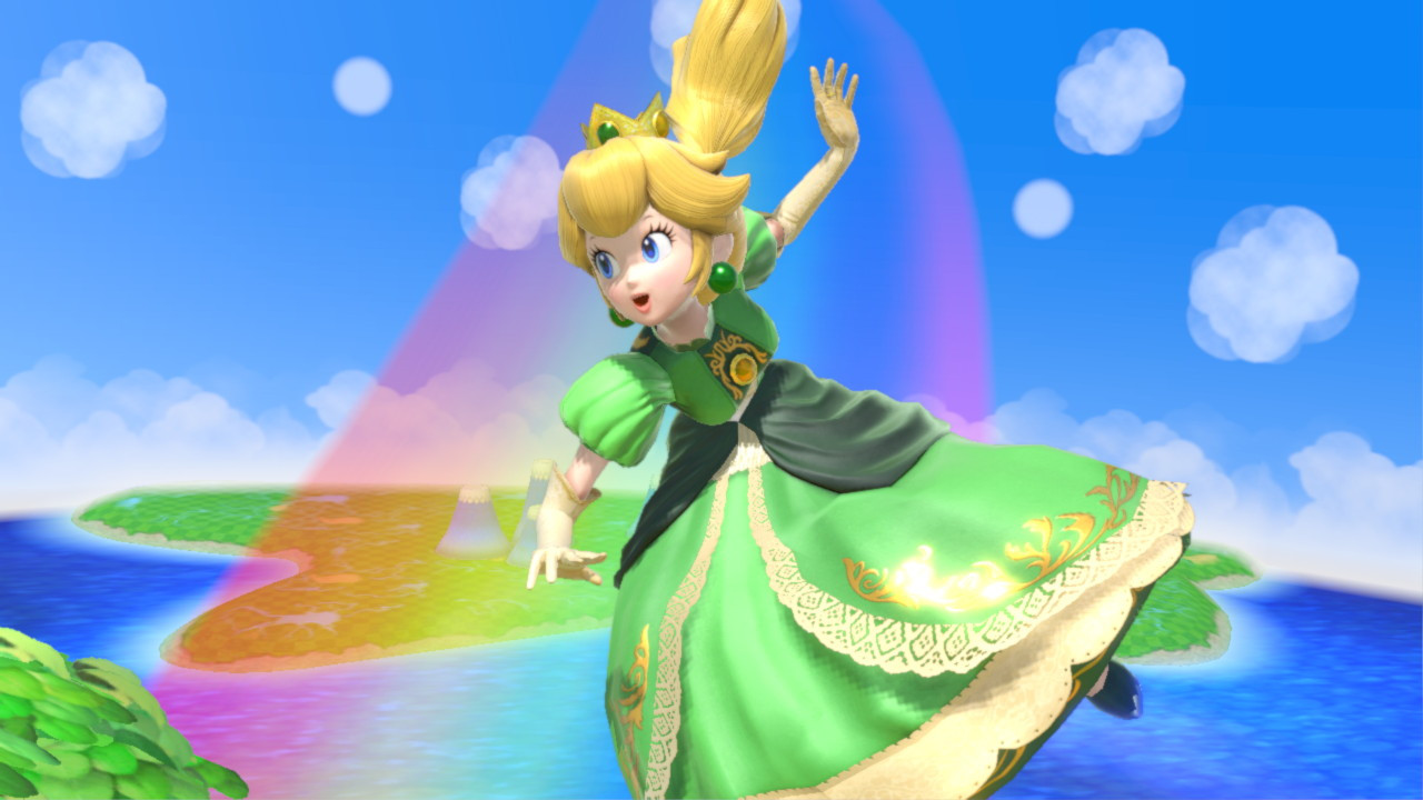 Ponytail Peach Pack Mod for Super Smash Bros. Ultimate | SSBU Mods