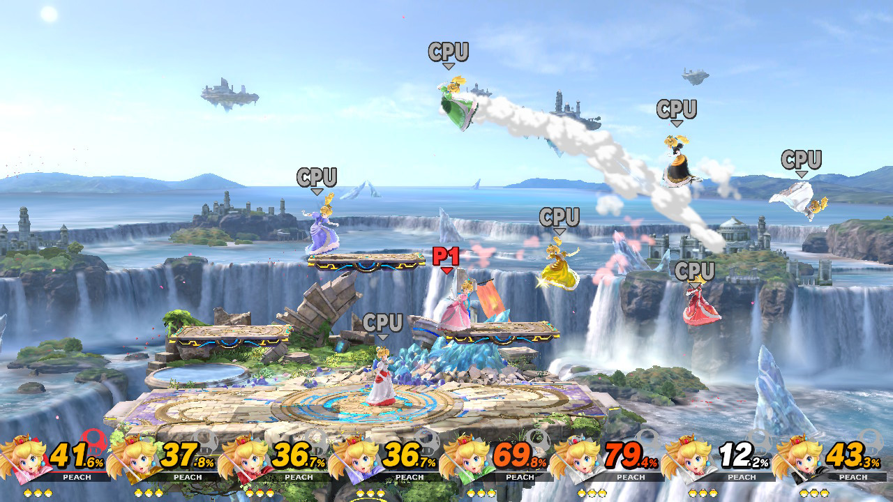 Ponytail Peach Pack Mod for Super Smash Bros. Ultimate | SSBU Mods