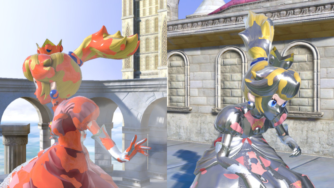 Ponytail Peach Pack Mod for Super Smash Bros. Ultimate | SSBU Mods
