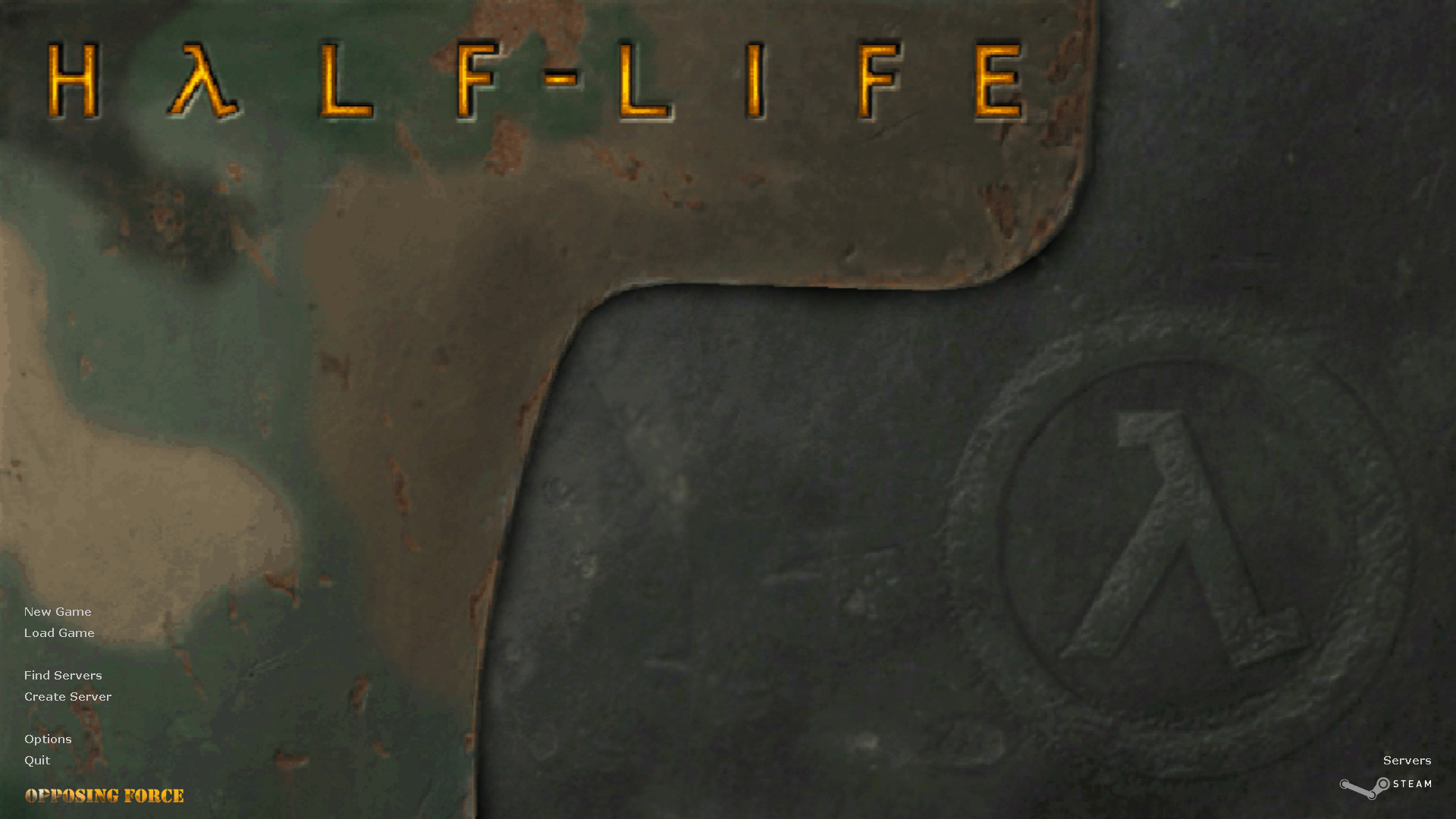 WON/Steam Menu Hybrid Mod for Half-Life | HL Mods