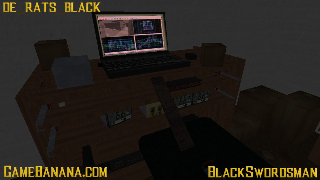 de_rats_black [Counter-Strike 1.6] [Mods]