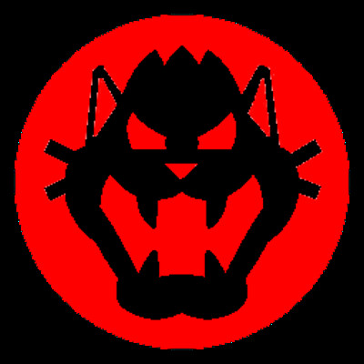 Meowser Emblem Icon [Mario Kart 8] [Mods]