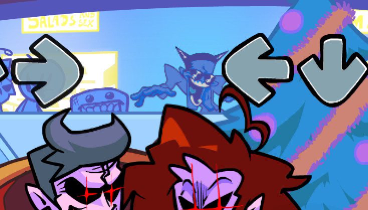 Hidden Backup Dancers Mod for Friday Night Funkin' | FNF Mods