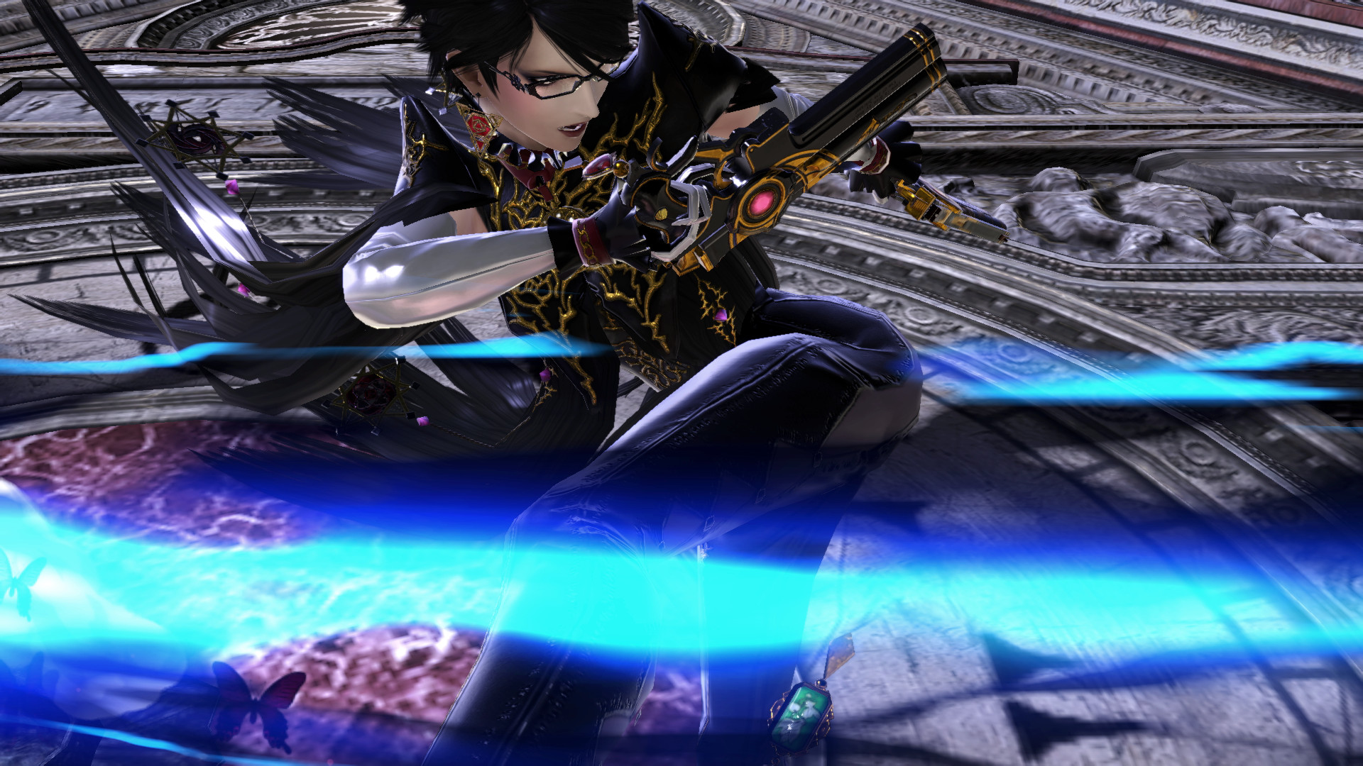 Black & Gold Bayonetta Mod for Super Smash Bros. Ultimate | SSBU Mods