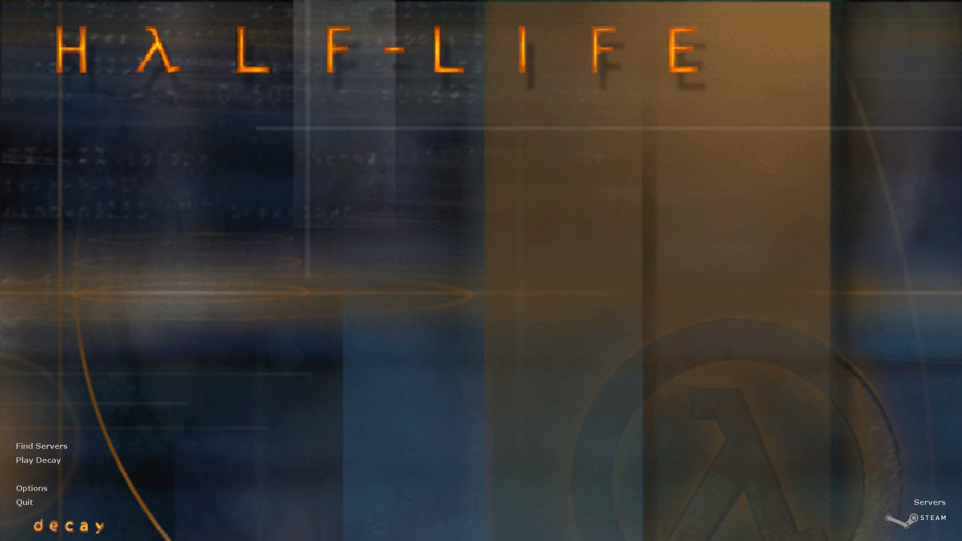 WON/Steam Menu Hybrid Mod for Half-Life | HL Mods