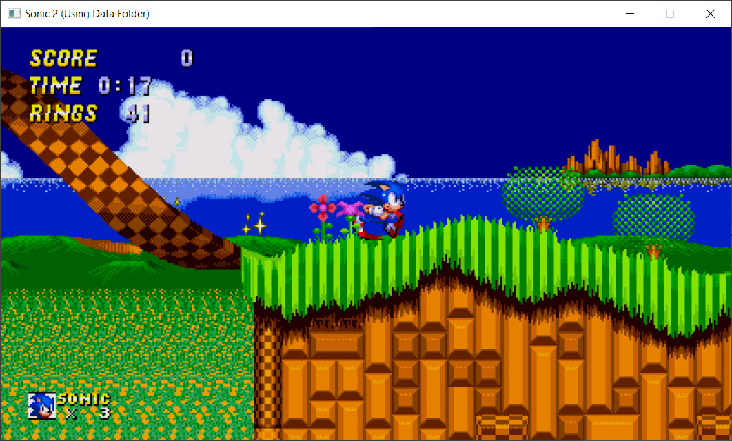 Lost Island Sonic in Sonic 2 [Sonic the Hedgehog 2 (2013)] [Mods]