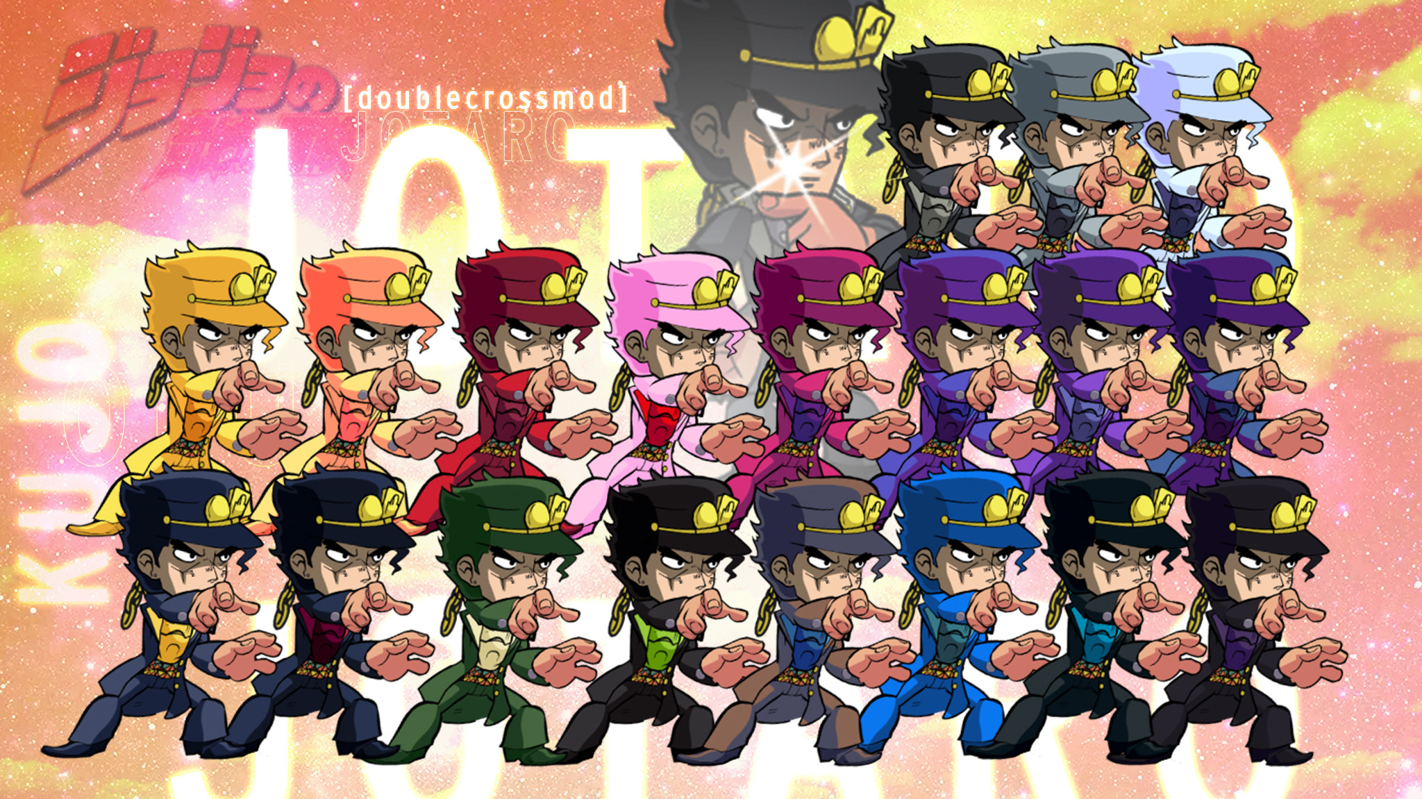 J o t a r o || A JJBA x Brawlhalla Crossover! Mod for Brawlhalla ...