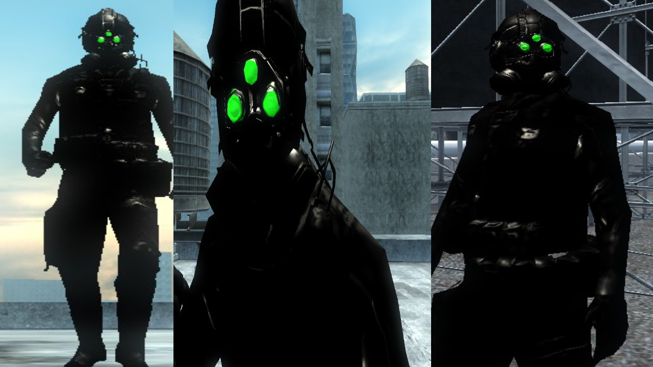 Sam Fisher for Blackwatch Commando [[PROTOTYPE]] [Mods]