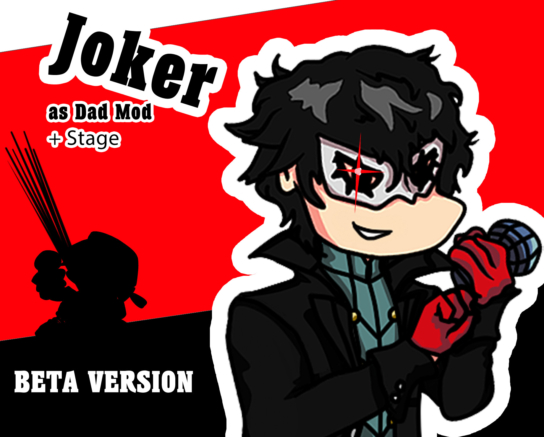 Joker (P5) over Daddy Dearest + Stage Mod (Beta) [Friday Night Funkin ...