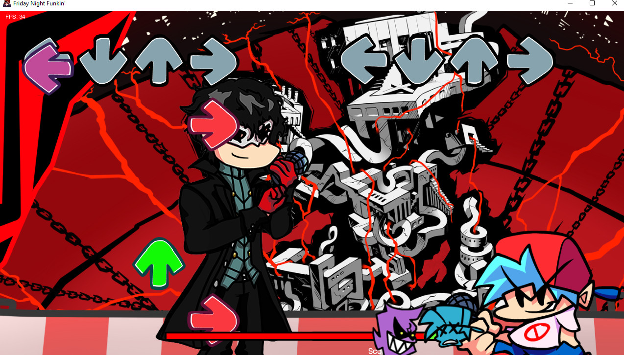 Joker (P5) over Daddy Dearest + Stage Mod (Beta) Mod for Friday Night ...