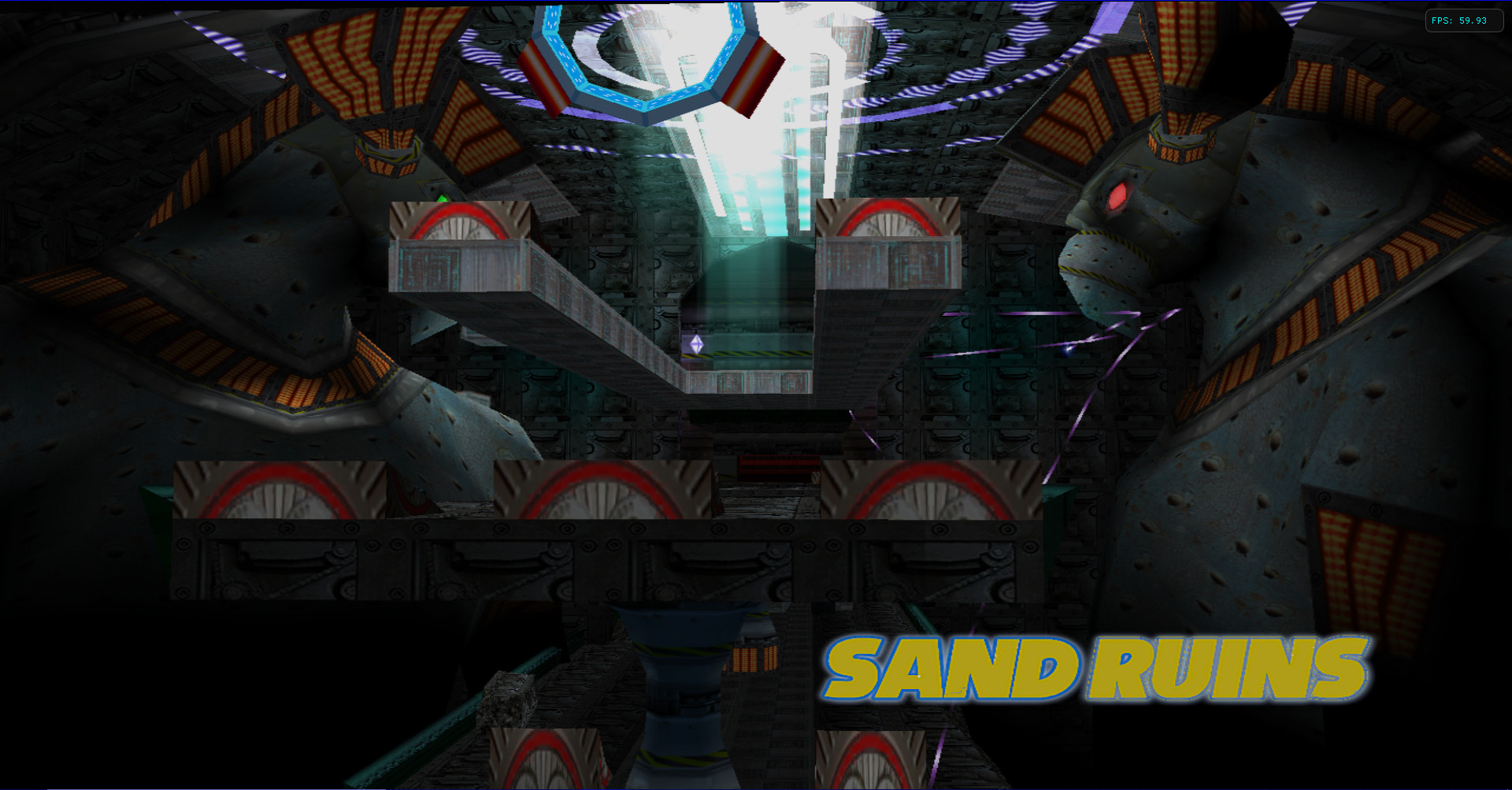 Sand Canyon or Rail Ruins Mod for Sonic Riders (GameCube) | SR-GC Mods