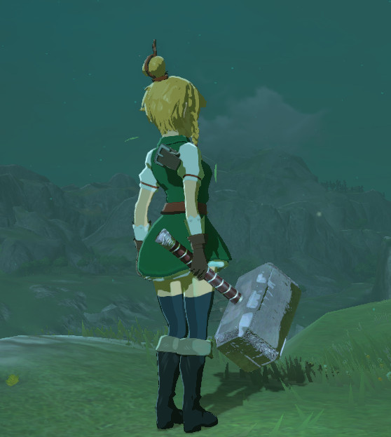 Thor's Hammer mjolnir [Standalone] Mod for The Legend of Zelda: Breath ...