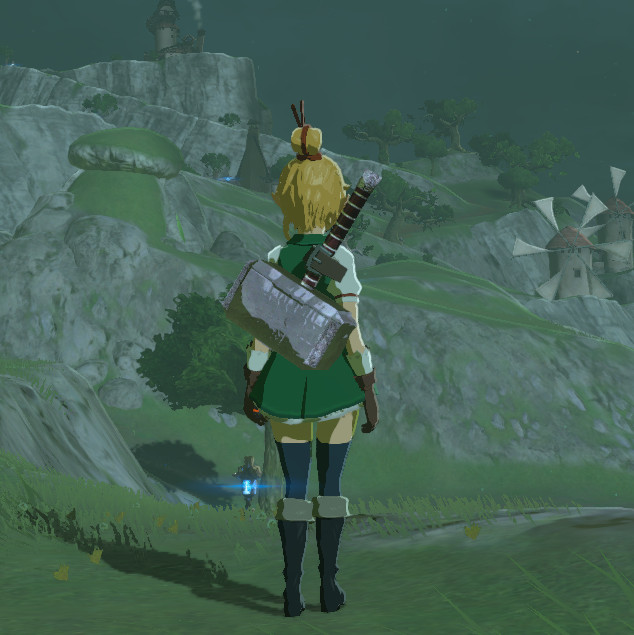 Thor's Hammer mjolnir [Standalone] Mod for The Legend of Zelda: Breath ...