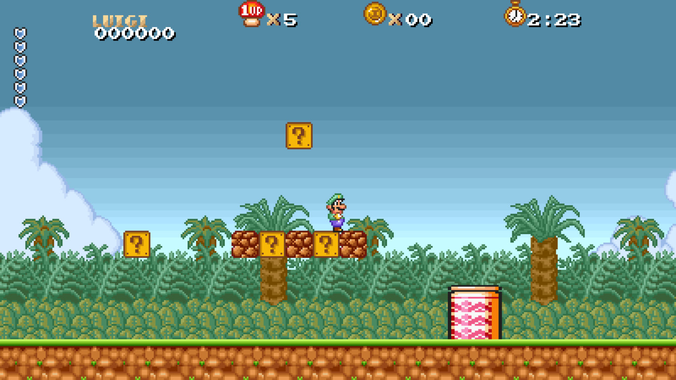 SMAS SMB2 World skin + Mario & Luigi (1.9.3) Mod for Boll Deluxe | BDX Mods