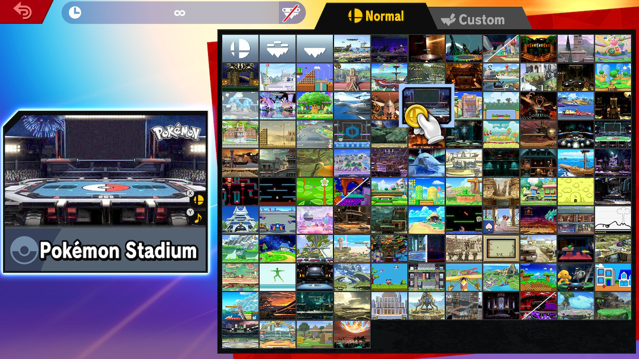 Blue Pokemon Stadium [Super Smash Bros. Ultimate] [Mods]