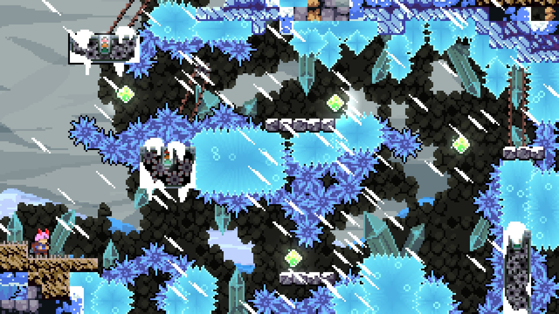 Complimentary Ice Map Mod for Celeste | Celeste Mods