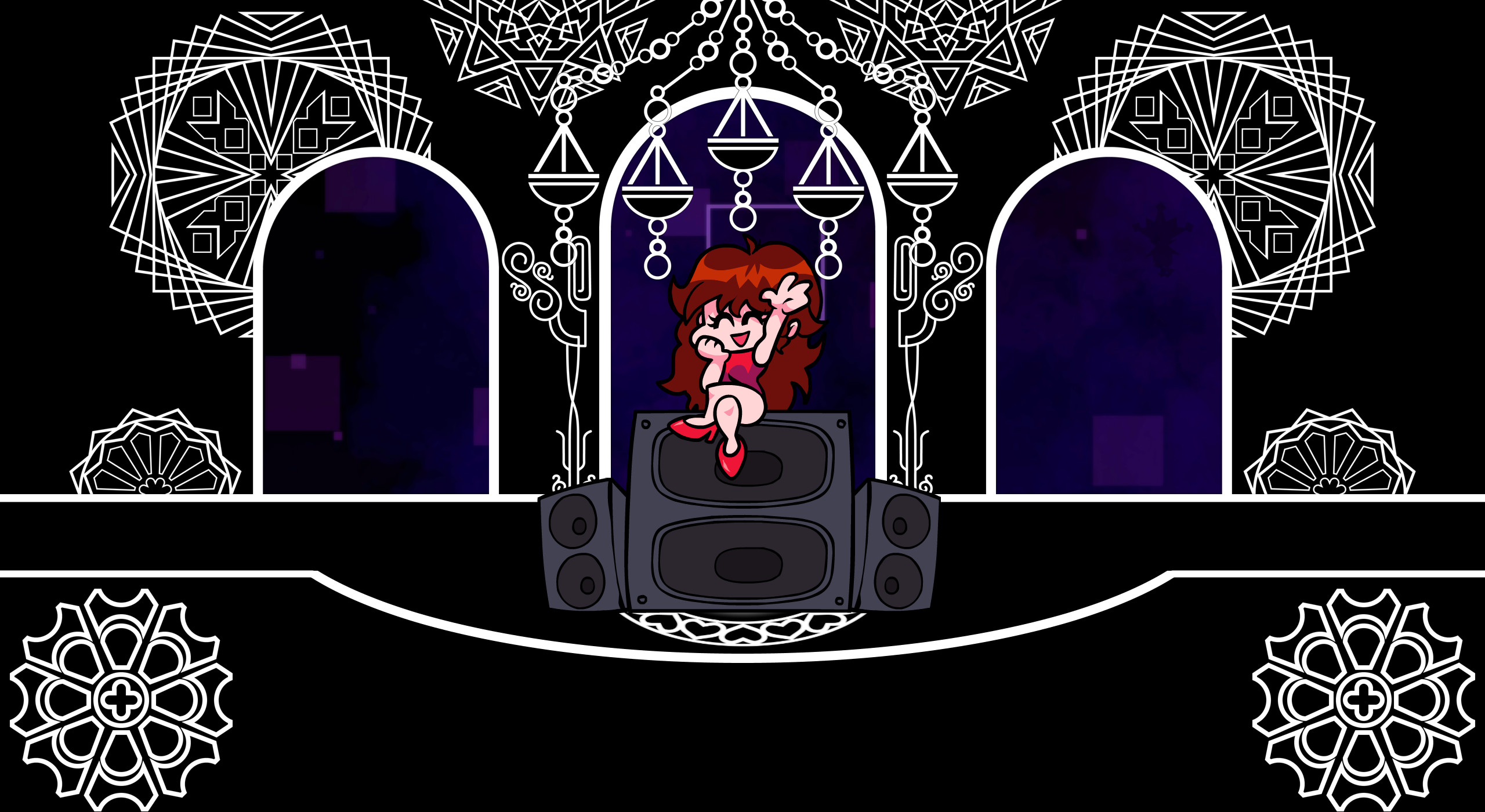 Castle Bleck as the Stage ! Mod for Friday Night Funkin' | FNF Mods