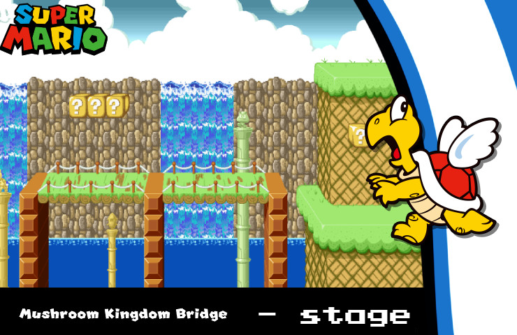 SMB - Mushroom Kingdom Bridge (9.3/CMC+) Mod for Super Smash Bros ...